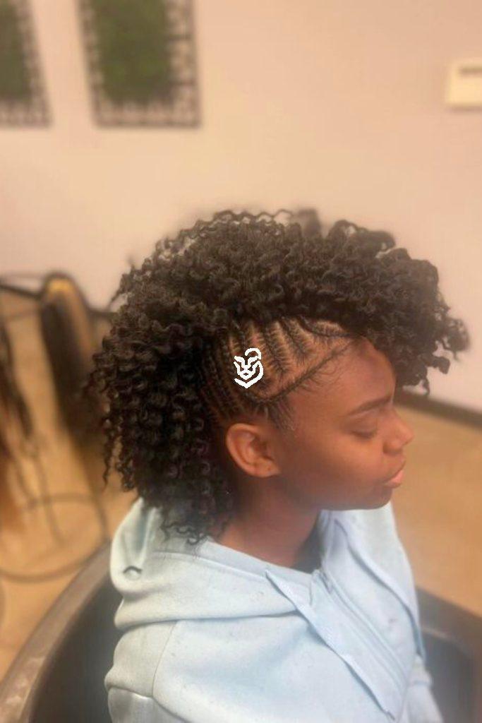Braided Frohawk - Afrothentik | Uplifting Black Culture