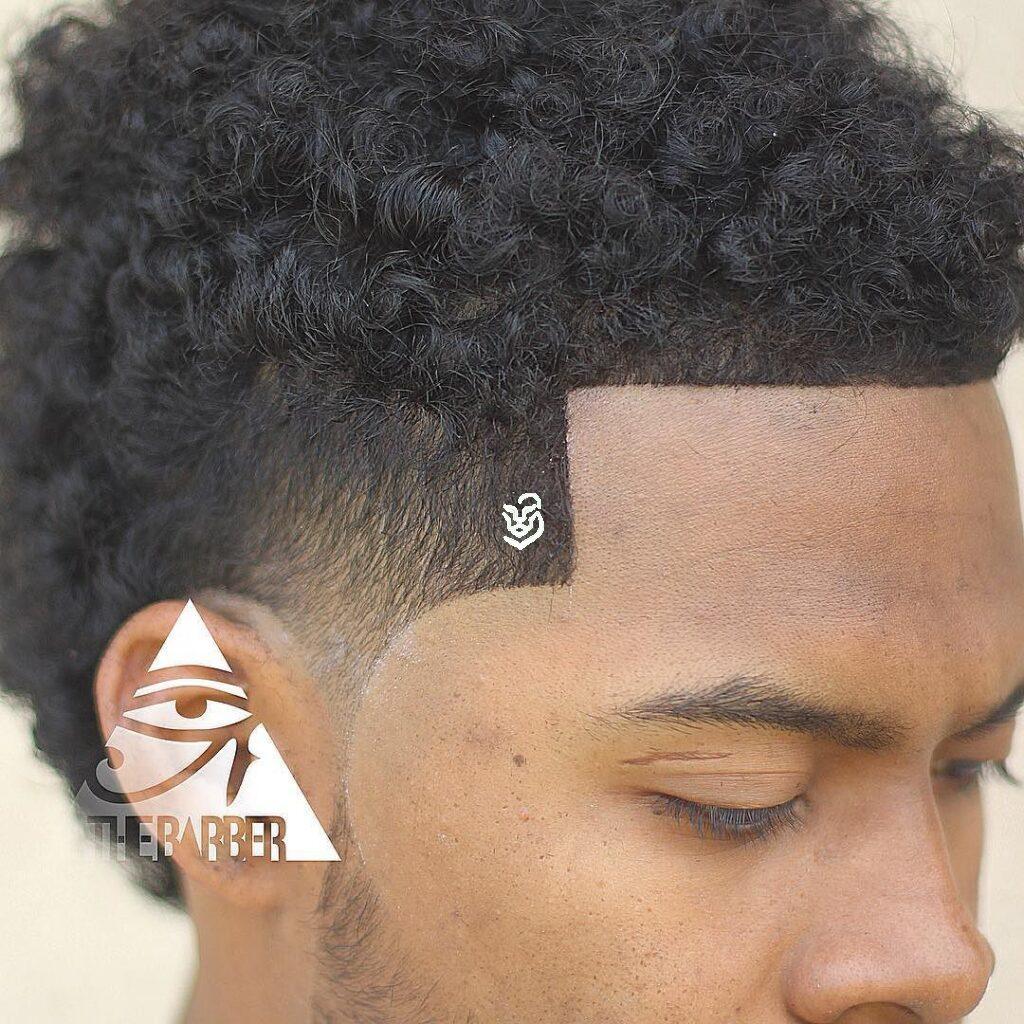 Curls + Temple Fade - Afrothentik | Uplifting Black Culture