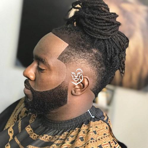 Locs on top and Fade side - Afrothentik | Uplifting Black Culture